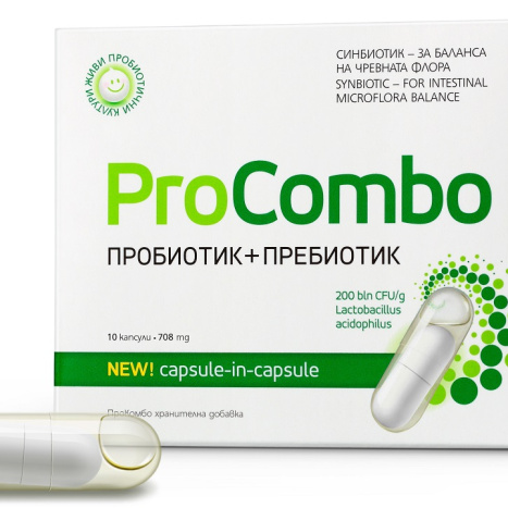 ПроКомбо 708 mg пребиотик x 10 caps | Subra