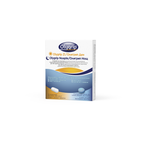 OLYGRIP Day and night 500mg/60mg + 500mg/25mg x 16 tabl | Subra